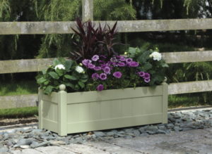 Buy Sage Wooden Planter Online